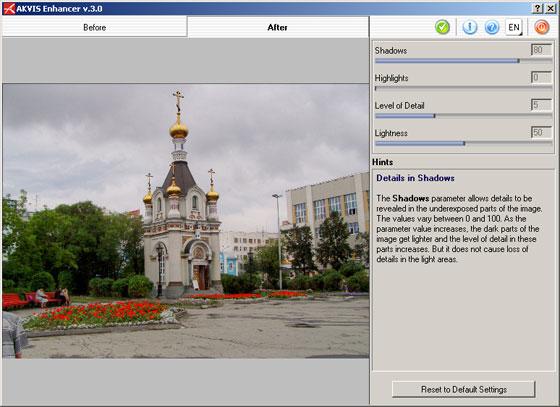 Improve detail on a picture. AKVIS Enhancer Tutorial.
